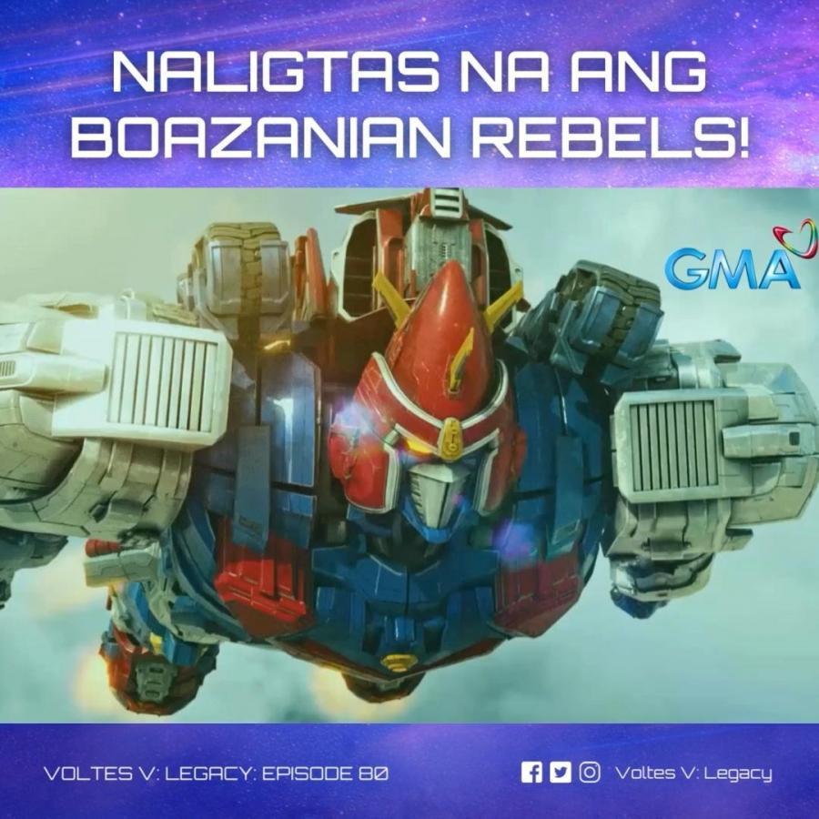 Voltes V Legacy: Naligtas na ang Boazanian rebels! (Episode 80) | GMA ...