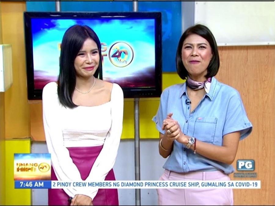 Kapuso Showbiz News Myrtle Sarrosa Morning Habit Ang Panonood Ng