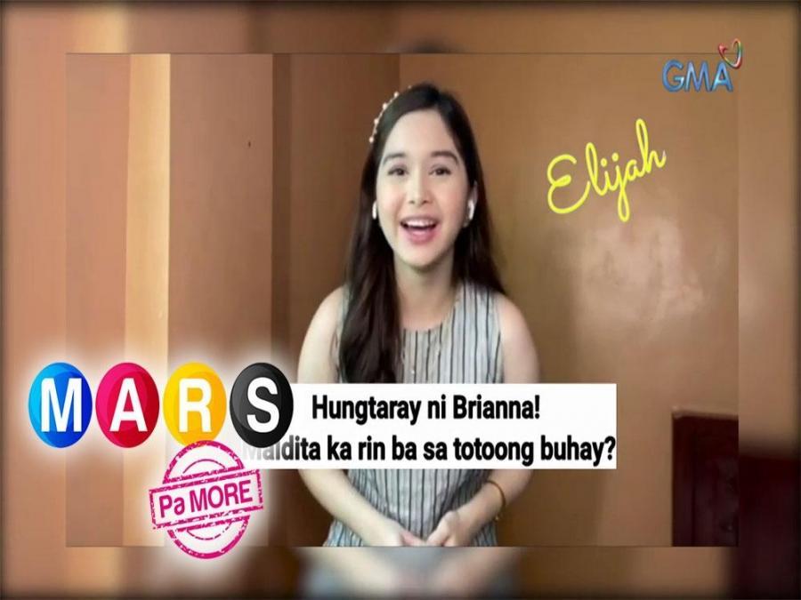 Mars Pa More: Elijah Alejo, kasing-taray nga ba ni Brianna sa totoong ...