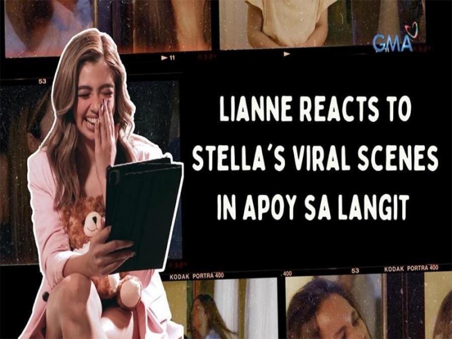 Lianne Valentin reacts to Stella's viral scenes in 'Apoy sa Langit ...