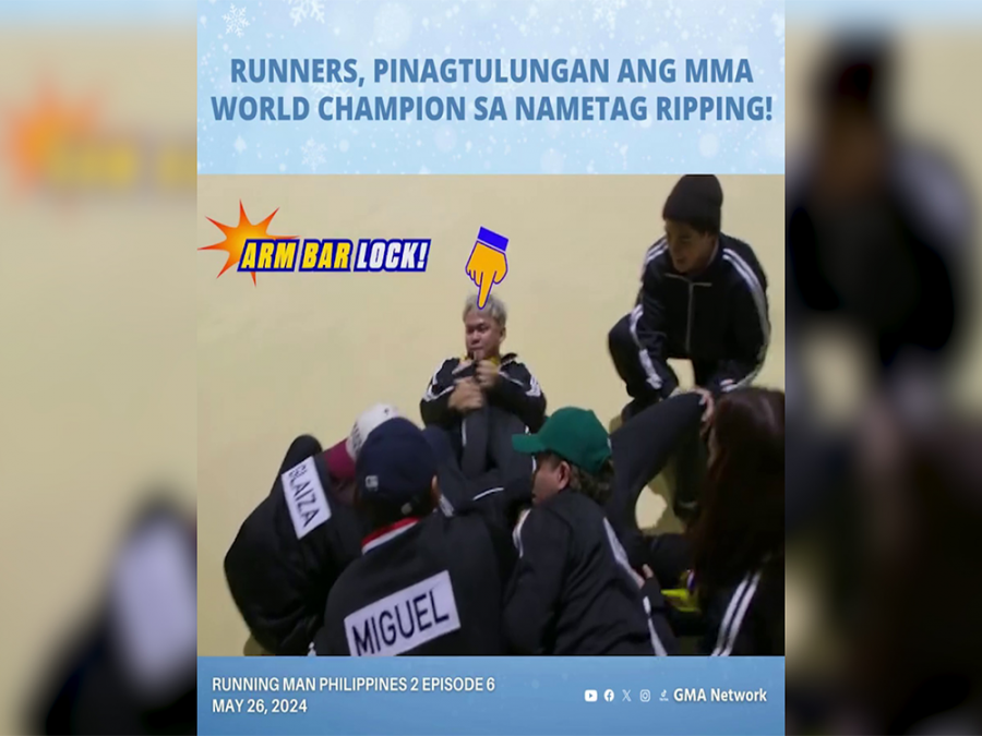 Running Man Philippines 2: Runners, pinagtulungan ang MMA World ...
