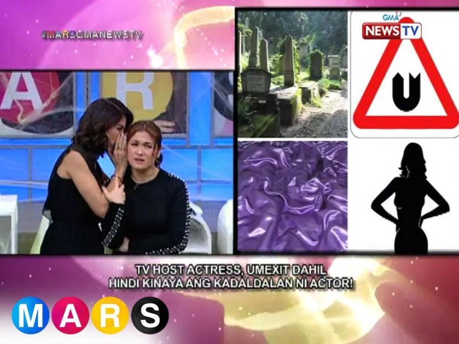 Mars: TV host actress, umexit dahil hindi kinaya ang kadaldalan ni ...