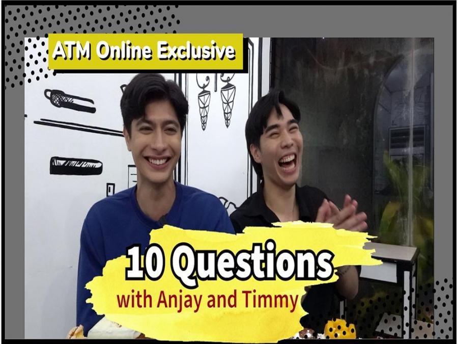10 Questions with Anjay Anson and Timmy Albert | ATM Online Exclusive | GMA Entertainment