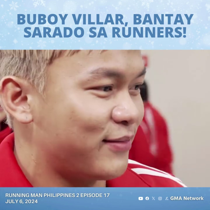 Running Man Philippines 2: Buboy Villar, Bantay Sarado sa Runners ...