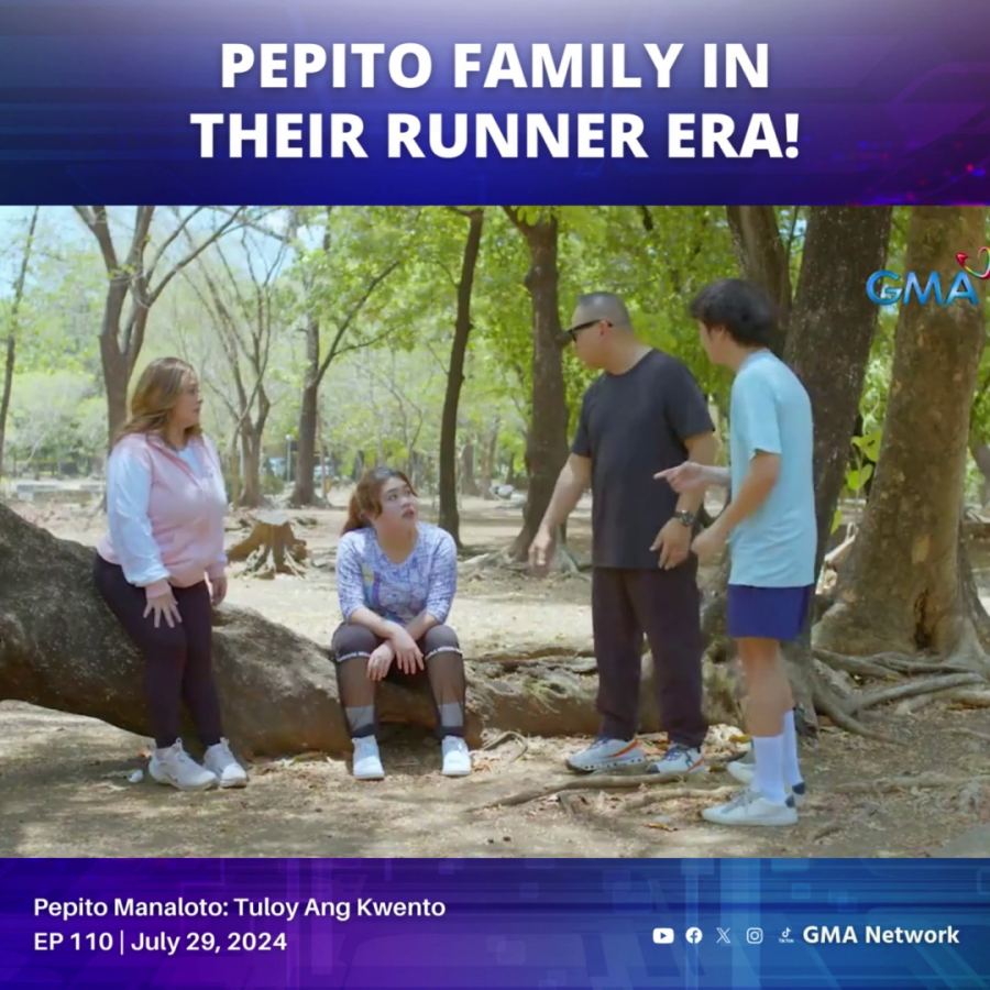 Pepito Manaloto - Tuloy Ang Kuwento: Pepito Family in their runner era! (YouLOL) | GMA Entertainment