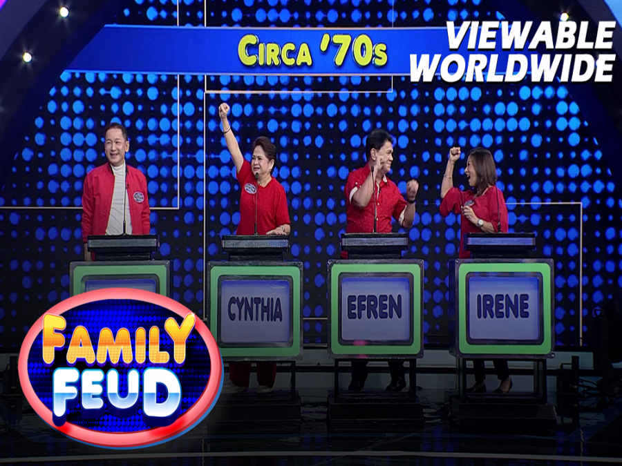 Family Feud: BUENA MANONG PUNTOS PARA SA CIRCA 70'S?! (Episode 587 ...