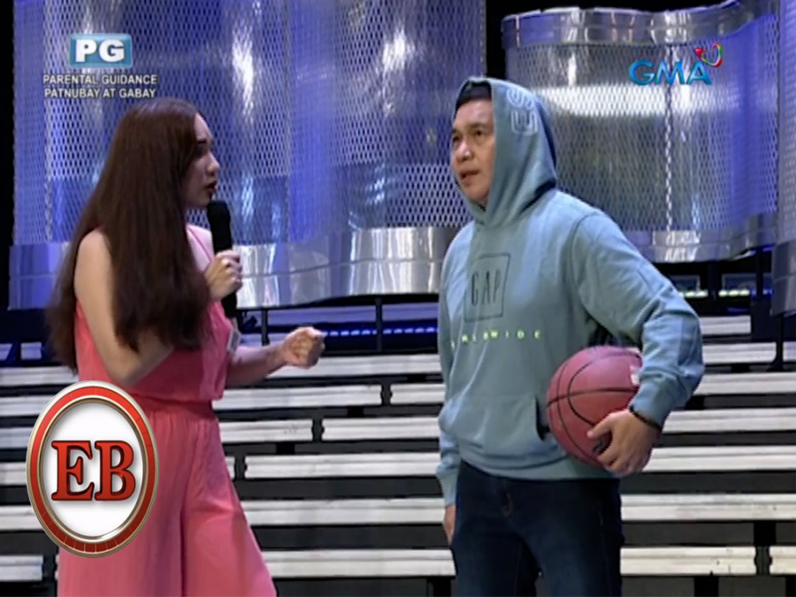 Eat Bulaga: Basketball courtside reporter, nakapanayam si MVP Jose ...