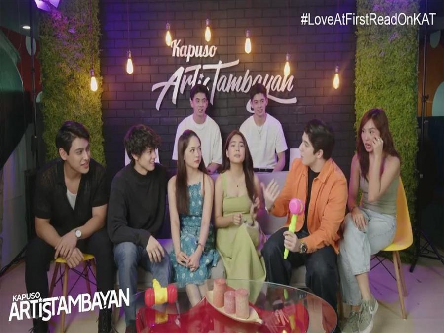ArtisTambayan: Preperasyon ng cast ng 'Luv Is Love At First Read ...