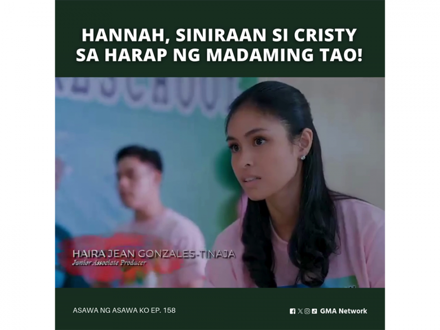 Asawa Ng Asawa Ko: Hannah, siniraan si Cristy sa harap ng madaming tao! (Episode 158) | GMA ...