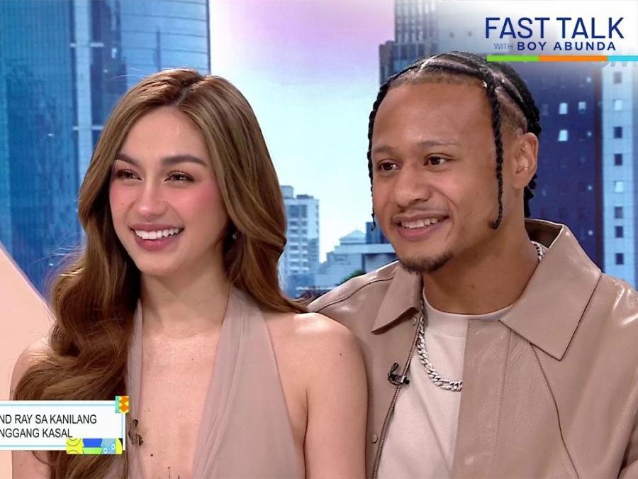 Fast Talk with Boy Abunda: Zeinab at Ray, trending ang bonggang kasalan ...