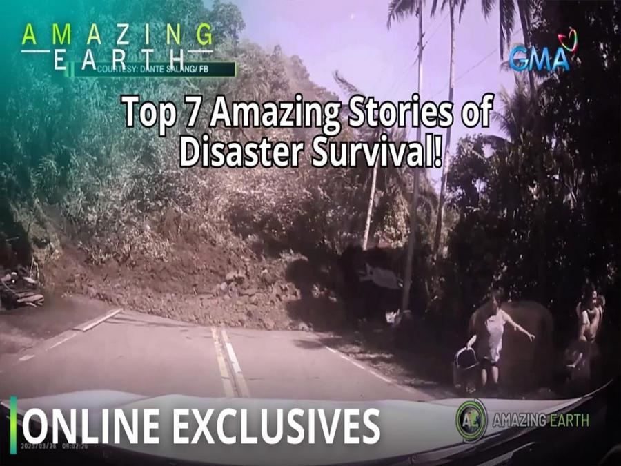 Amazing Earth: Top 7 Amazing Stories of Disaster Survival! (Online ...