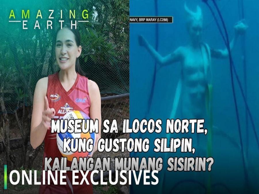 Amazing Earth: Ang UNDERWATER MUSEUM ng Ilocos Norte! (Online ...