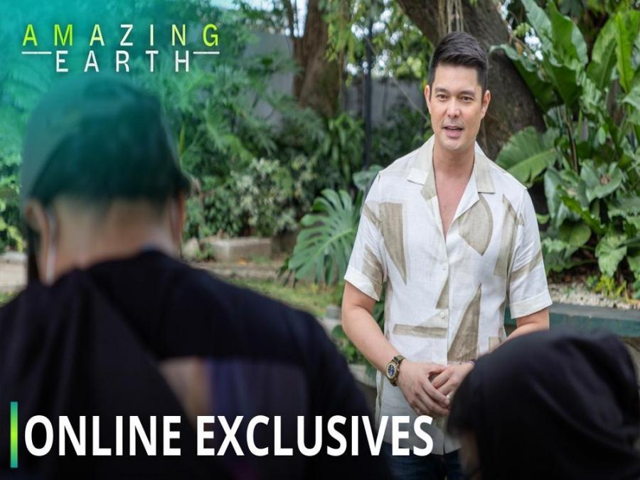 Amazing Earth: Episode 345 behind-the-scenes with Dingdong Dantes ...