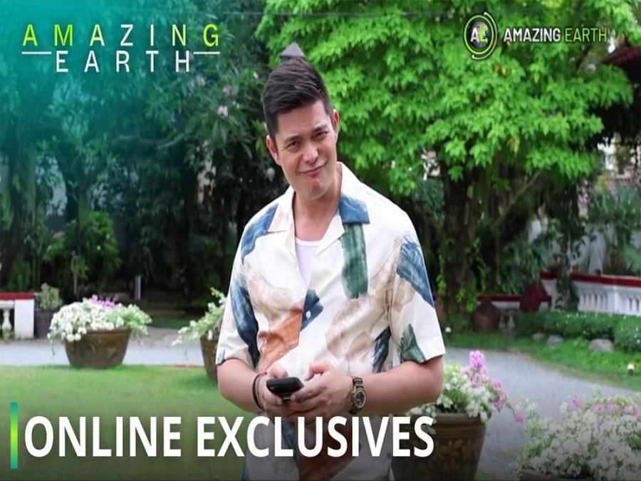 Amazing Earth: Episode 347 behind-the-scenes with Dingdong Dantes ...