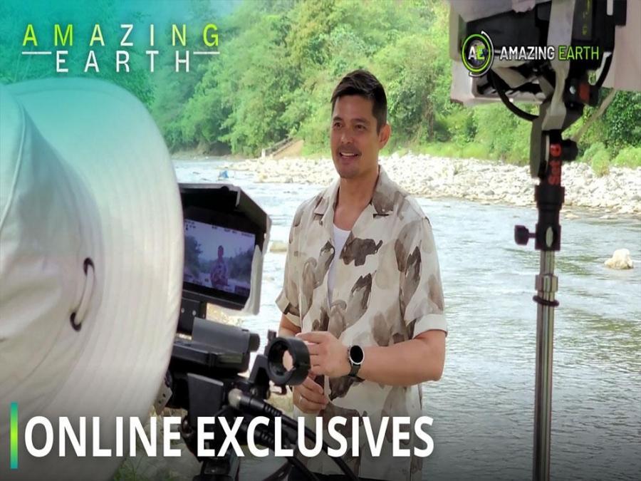 Amazing Earth: Episode 344 behind the scenes with Dingdong Dantes ...