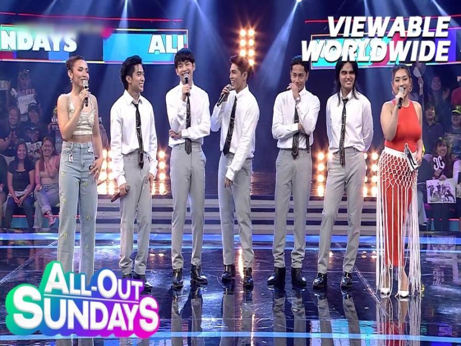 All-Out Sundays: Nagningning ang AOS stage sa performance ng SB19 ng ...