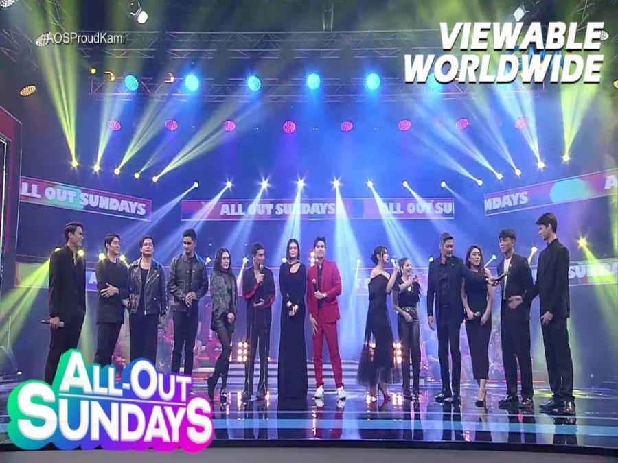 All-Out Sundays: Cast ng upcoming GMA series na Widows' War, dumayo sa ...