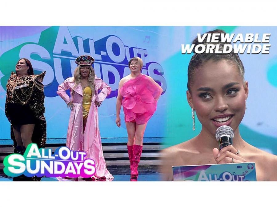 All-Out Sundays: Miss Universe Asia Chelsea Manalo hosted the Miss AOS 2025! | GMA Entertainment