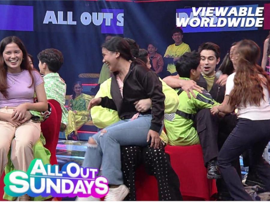 All-Out Sundays: OG Cuties, nagpakandong sa kanilang partner na studio ...