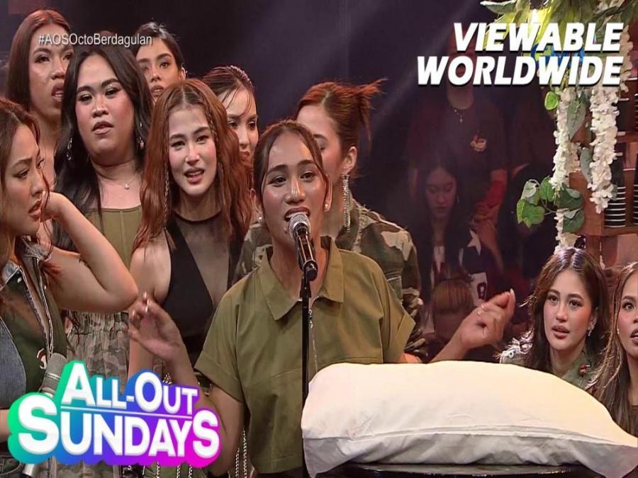 All-Out Sundays: Ms. Catering, Fhukerat, at Queen Dura, naki-join sa 'AOS Dugtungan Challenge ...