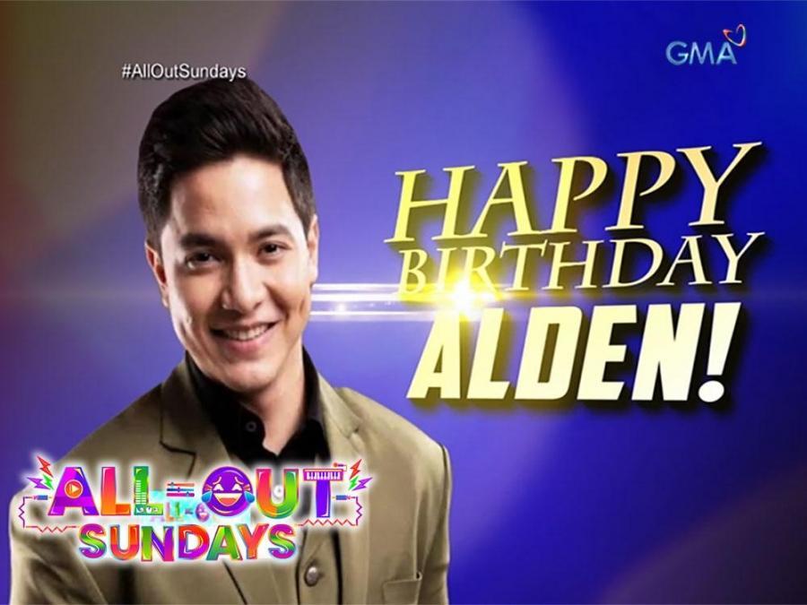 All-Out Sundays: Happy birthday, Alden Richards! | GMA Entertainment