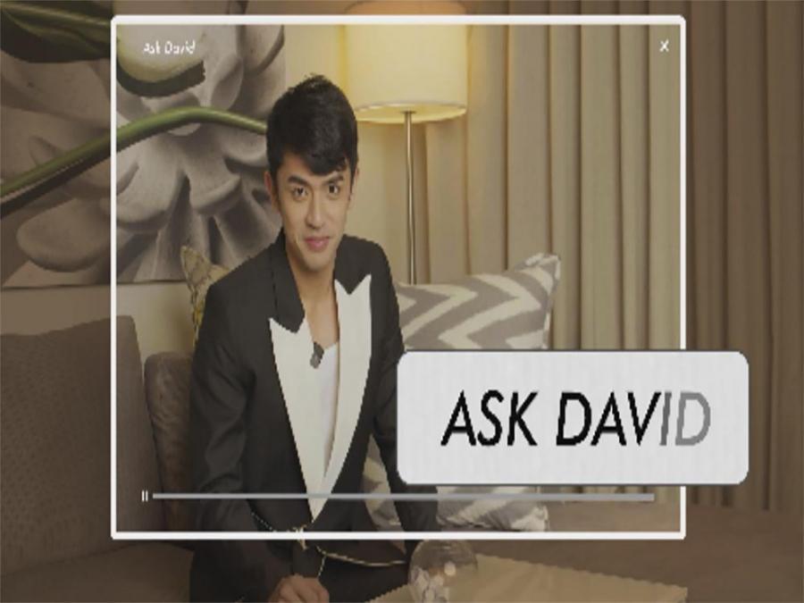#AskDavid: David Licauco answers random questions from fans | GMA ...