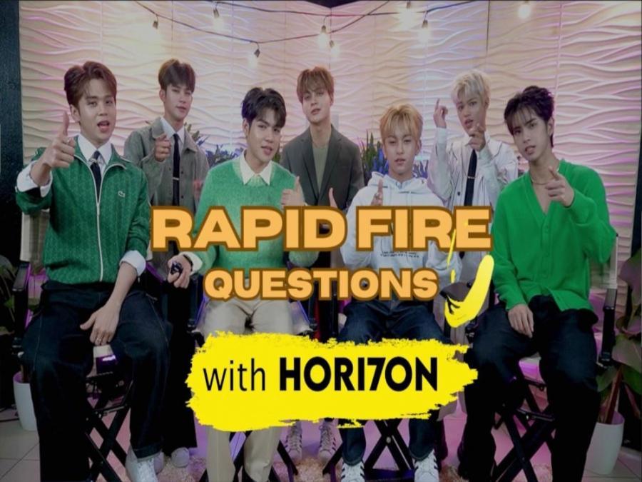 Global boy group Hori7on plays Rapid Fire Questions! | ATM Online Exclusive | GMA Entertainment