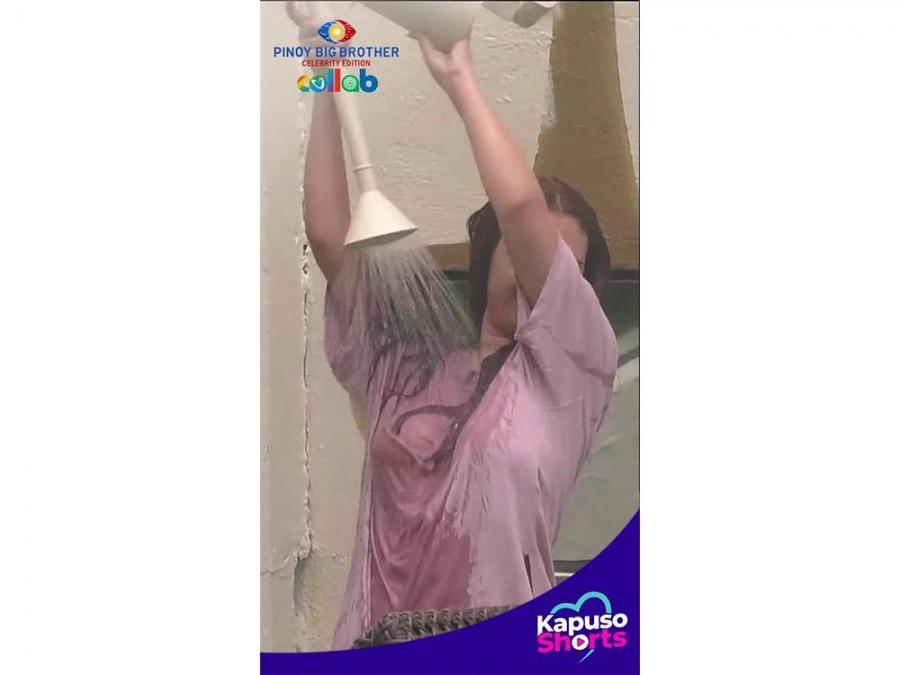 Ivana Alawi, naligo sa labas ng bahay ni Kuya?! #shorts | Pinoy Big Brother Collab | GMA ...