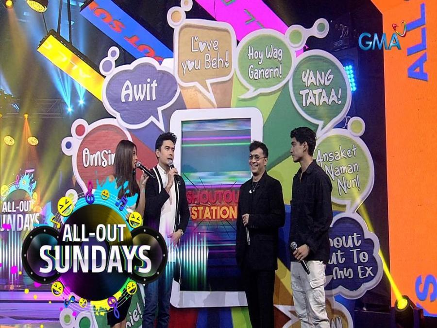 All-Out Sundays: Welcome to AOS stage, Kean Cipriano and Patrick Quiroz ...