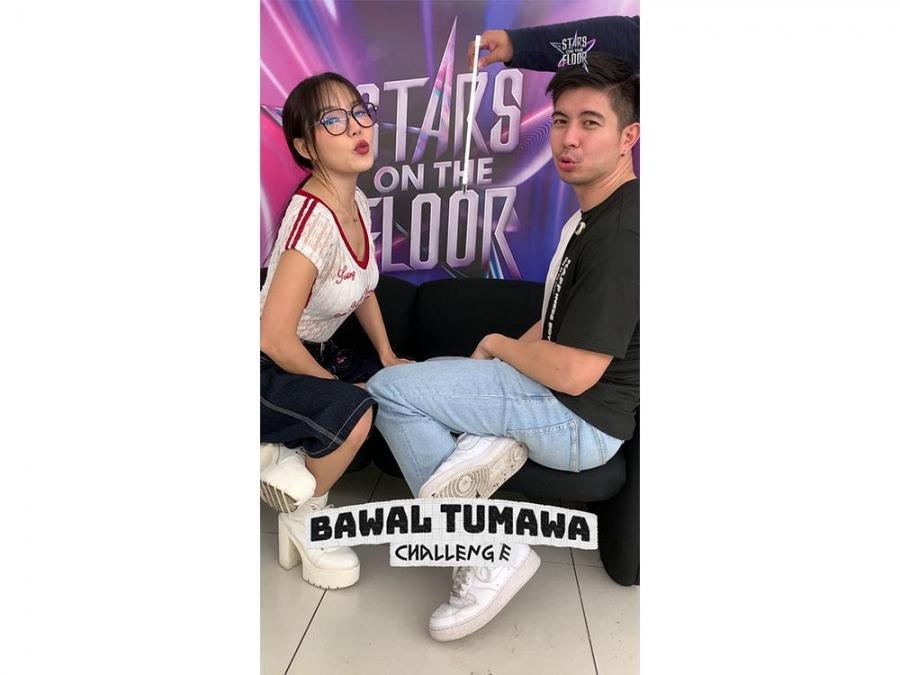 Stars on the Floor: Rodjun and Dasuri play 'Bawal Tumawa' challenge ...
