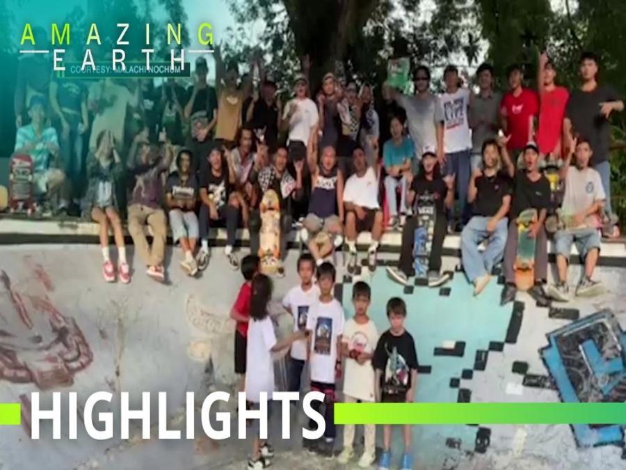 Amazing Earth: Malachi Nochum inspires change through skateboarding ...
