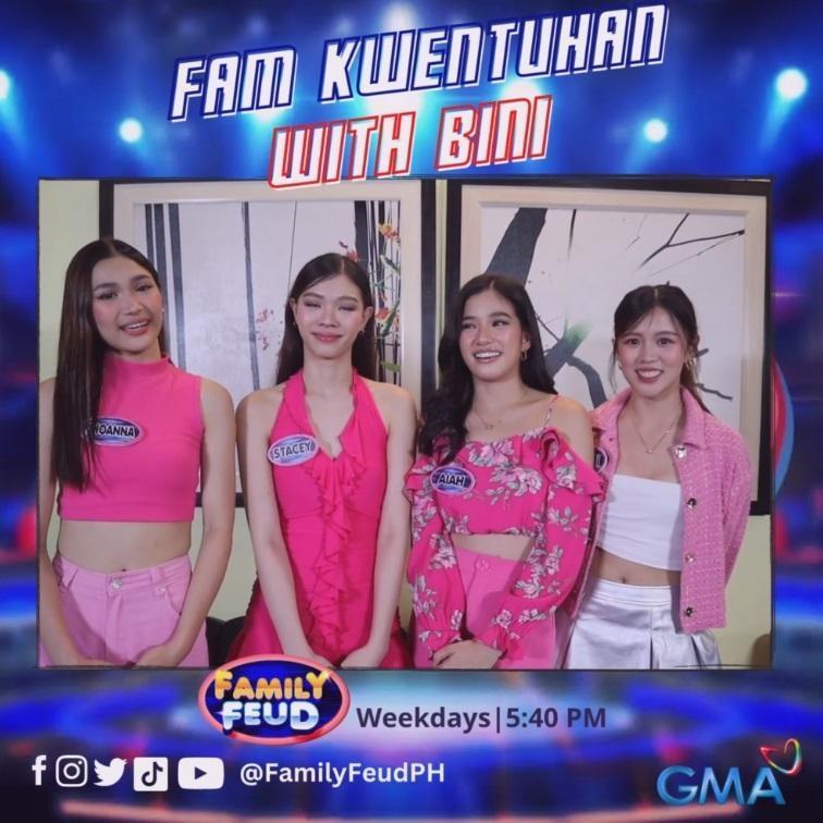 Family Feud: Fam Kuwentuhan with BINI (Online Exclusives) | GMA ...
