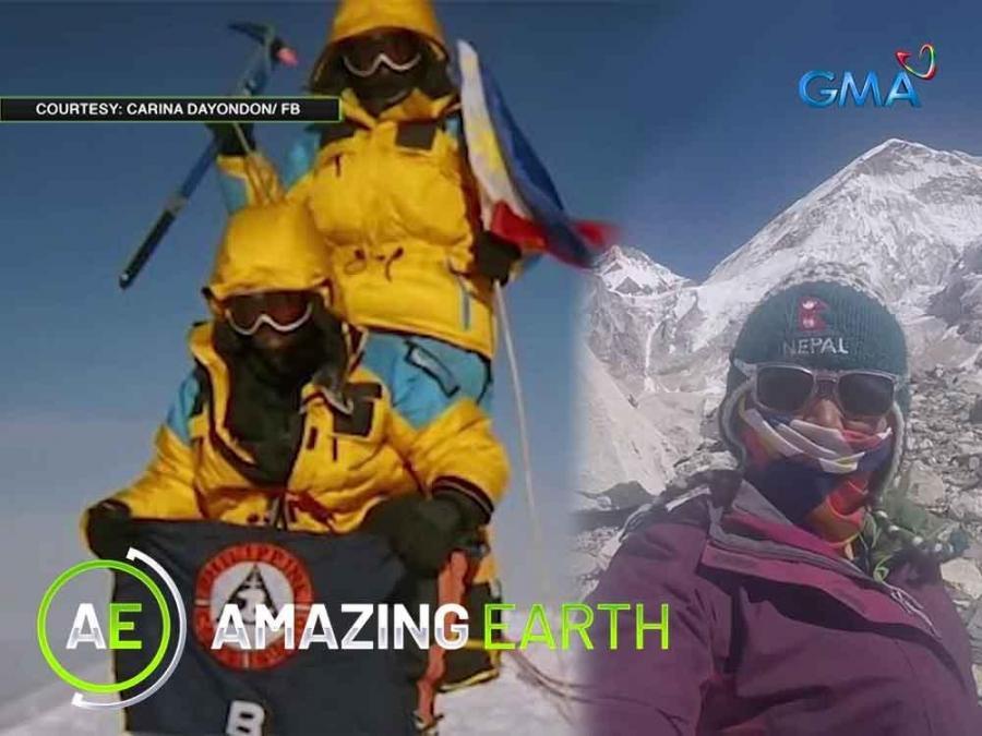 Amazing Earth: One of the first Filipinos to climb up MT. EVEREST! | GMA Entertainment
