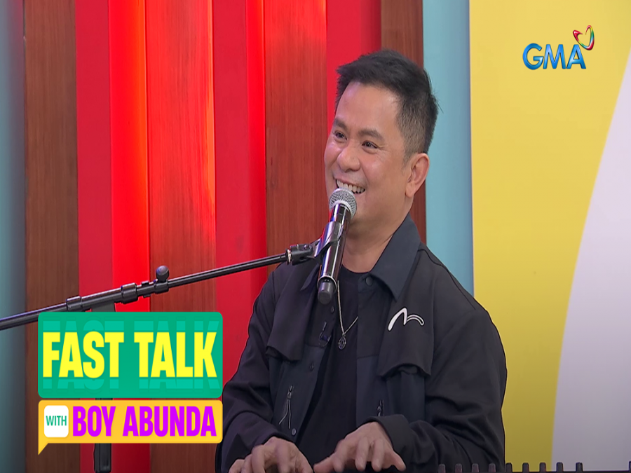 Fast Talk with Boy Abunda: Ogie Alcasid, tumugtog habang nagfa-Fast ...