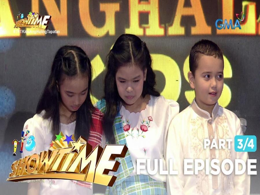 It's Showtime: Ang Top 3 Champions ng 'TNT Kids!' (April 20, 2024 ...