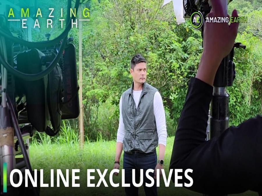 Amazing Earth: Behind the scenes moments with Dingdong Dantes! (Online ...