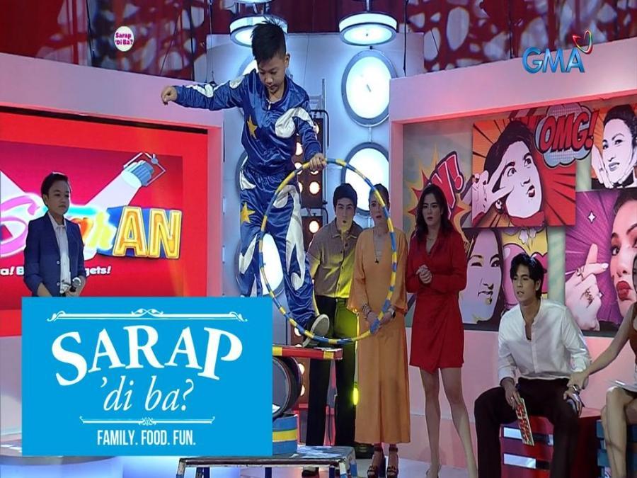 Sarap, 'Di Ba?: Batang acrobat, pinakaba ang mga hurado sa 'Pakidstaran ...