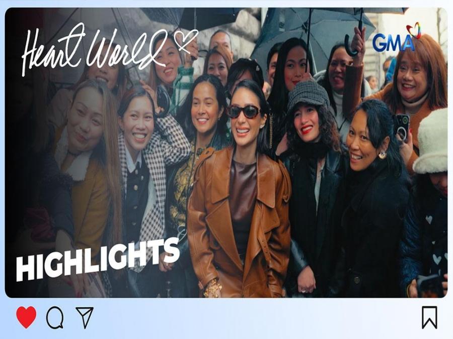 Heart Evangelista has INTERNATIONAL CHARISMA! | Heart World | GMA ...