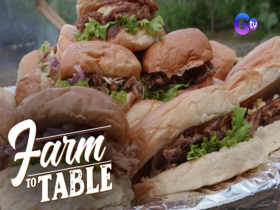 How to Make Lechon Burger | Farm To Table | GMA Entertainment | GMA ...