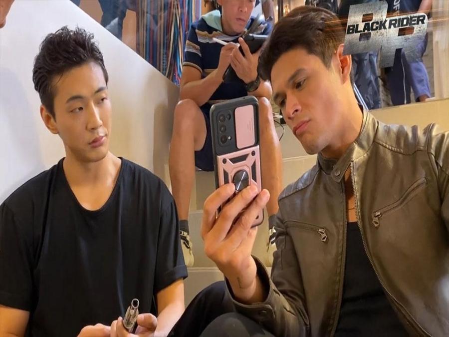 Black Rider: Behind the scenes of Kim Ji Soo vs Jon Lucas | Online ...