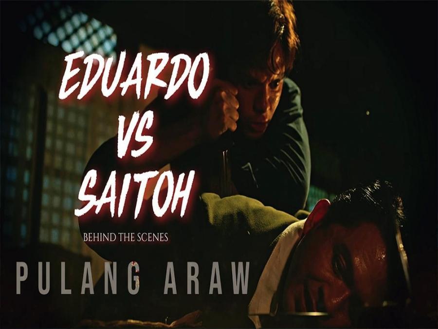 Pulang Araw: Eduardo vs Saitoh | Behind the scenes | GMA Entertainment