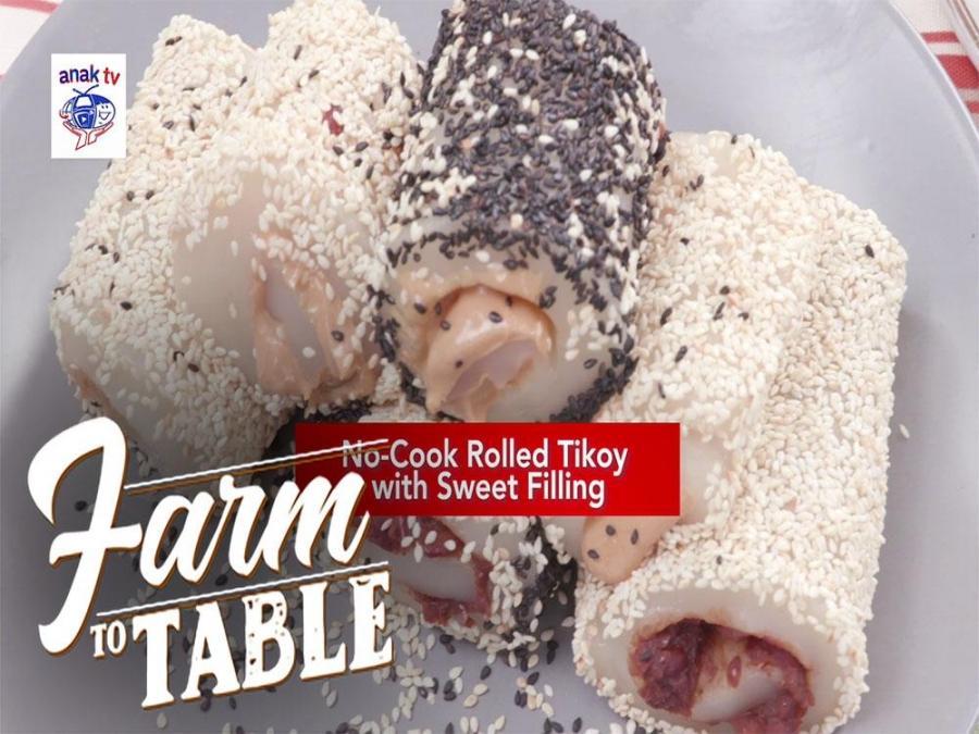How to Make No-Cook Rolled Tikoy with Sweet Filling | Farm To Table