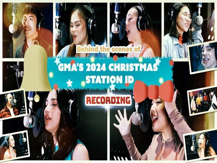 Not Seen on TV: Behind-the-scenes of GMA 2024 Christmas Station ID ...