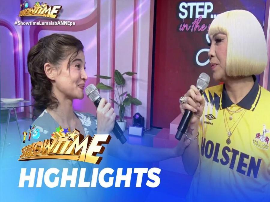 It's Showtime: Anne Curtis, NAHULOG ANG LOOB KAY VICE GANDA NOON ...