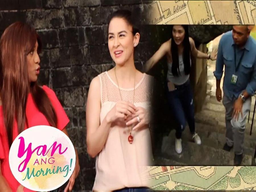 Marian Rivera, KINILABUTAN sa Intramuros?! (Yan ang Morning!) | GMA Entertainment