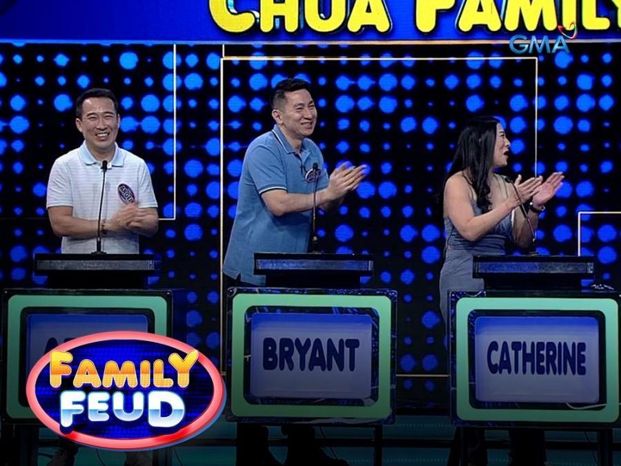 Family Feud Philippines: CHUA FAMILY, HANDANG MAKIPAGTALO PARA MANALO ...