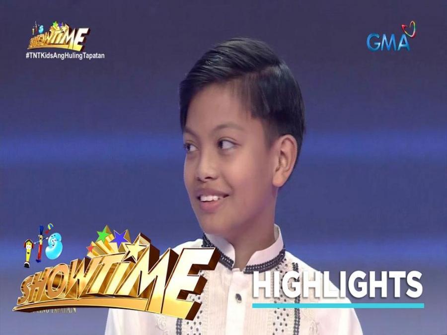 It's Showtime: TNT Kids finalist, inawit ang kantang isinulat ni Ogie ...
