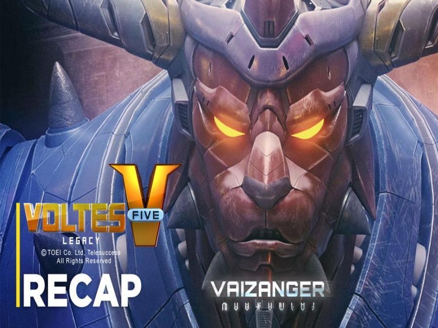 Voltes V Legacy: Vaizanger, Boazanian empire's second beast fighter ...