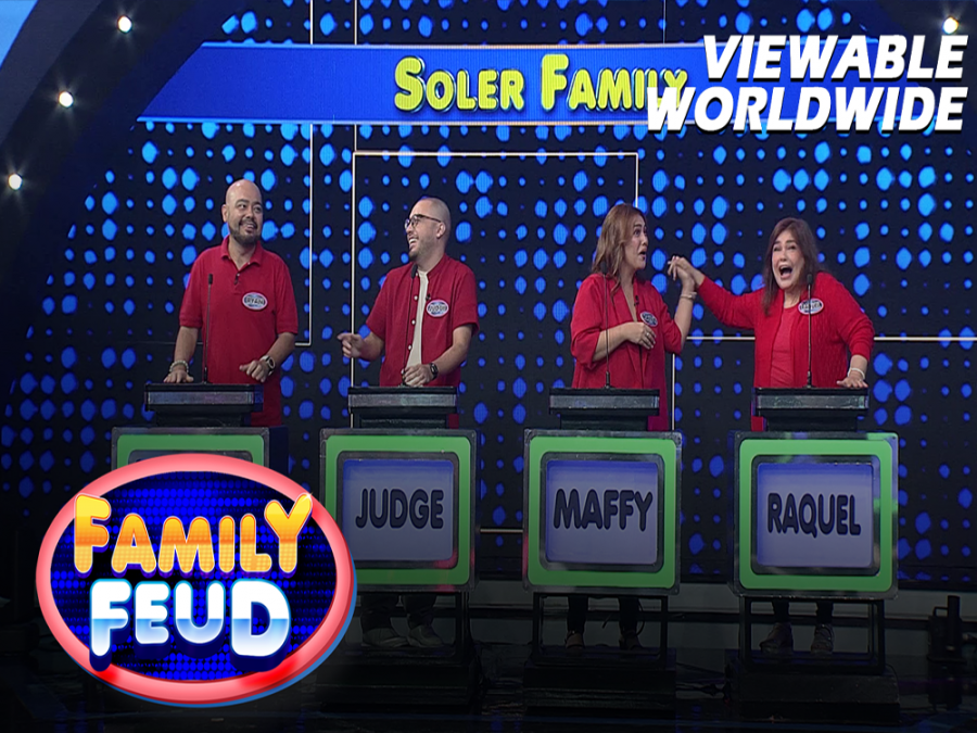 Family Feud: SOLER FAMILY, NA-SECURE ANG 100,000 PESOS! (Episode 578 ...