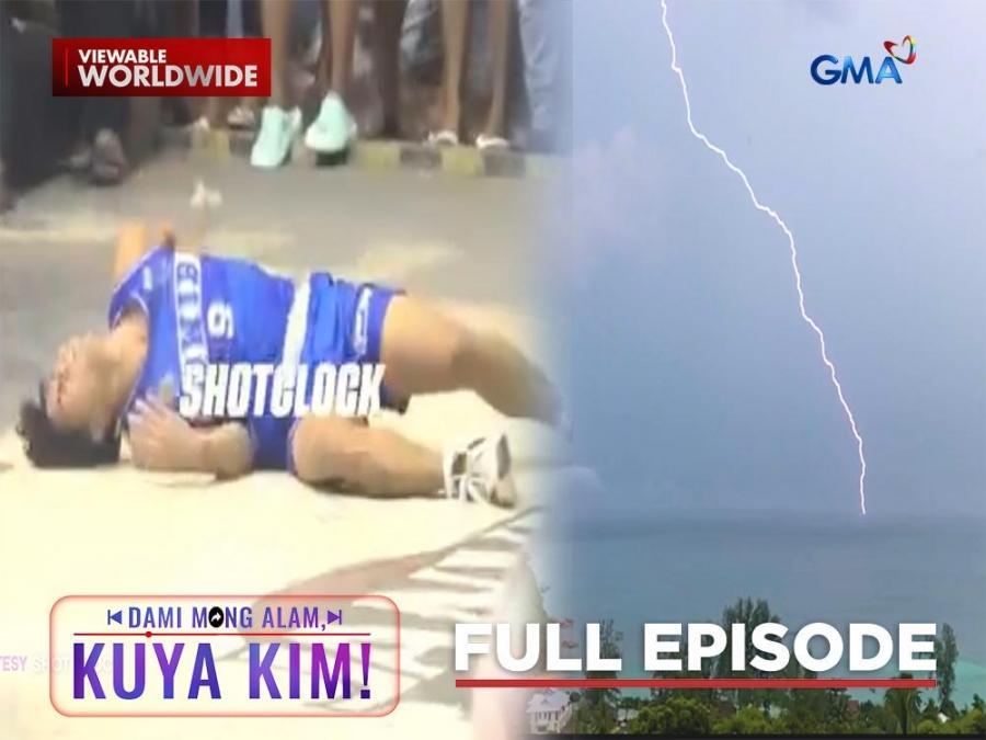 Basketball player, nabagok!; Magkakaibigan, muntik tamaan ng kidlat ...